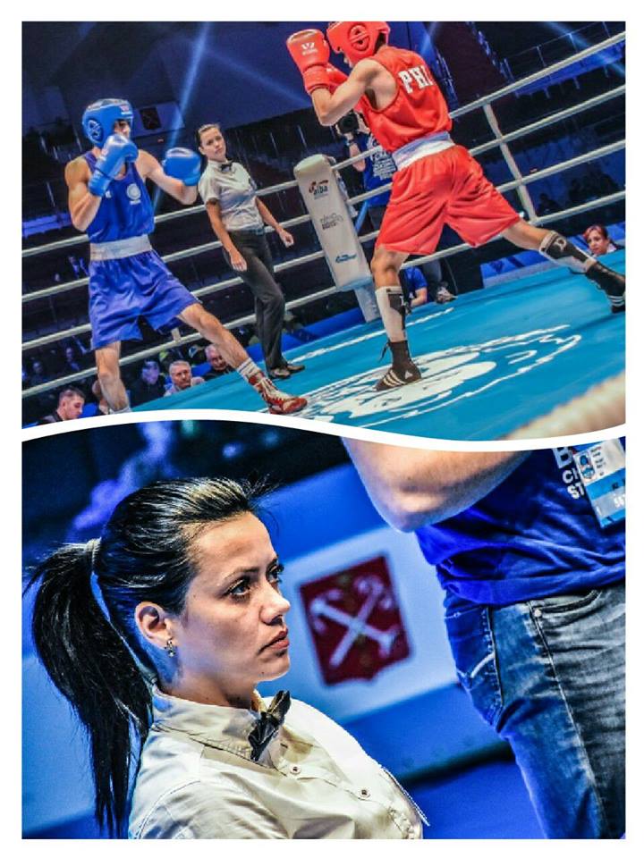 Timişoreanca Ramona Cobzac, singurul arbitru de box din România care ...