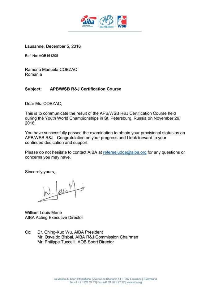 Timişoreanca Ramona Cobzac, singurul arbitru de box din România care ...