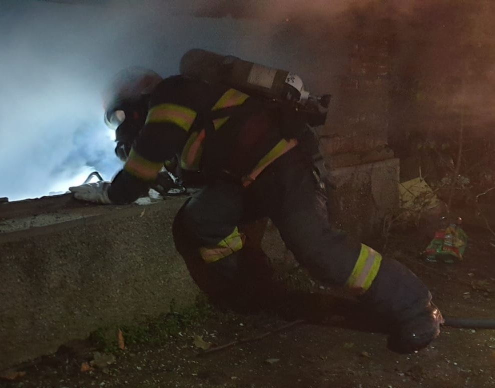 Incendiu de proporții în județul Timiș